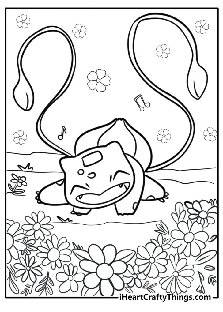 30 Bulbasaur Coloring Pages (Free PDF Printables For Fans)