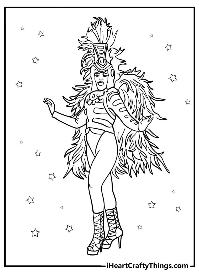 21 Mardi Gras Coloring Pages (Printable Free PDFs For Kids)