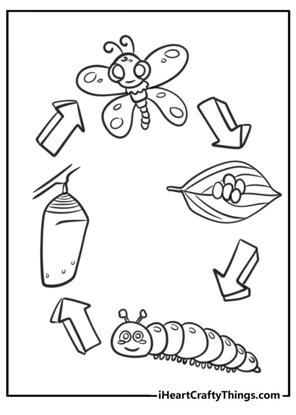 29 New Caterpillar Coloring Pages (100% Free To Print)