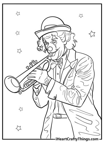 36 New Clown Coloring Pages (100% Free To Print)