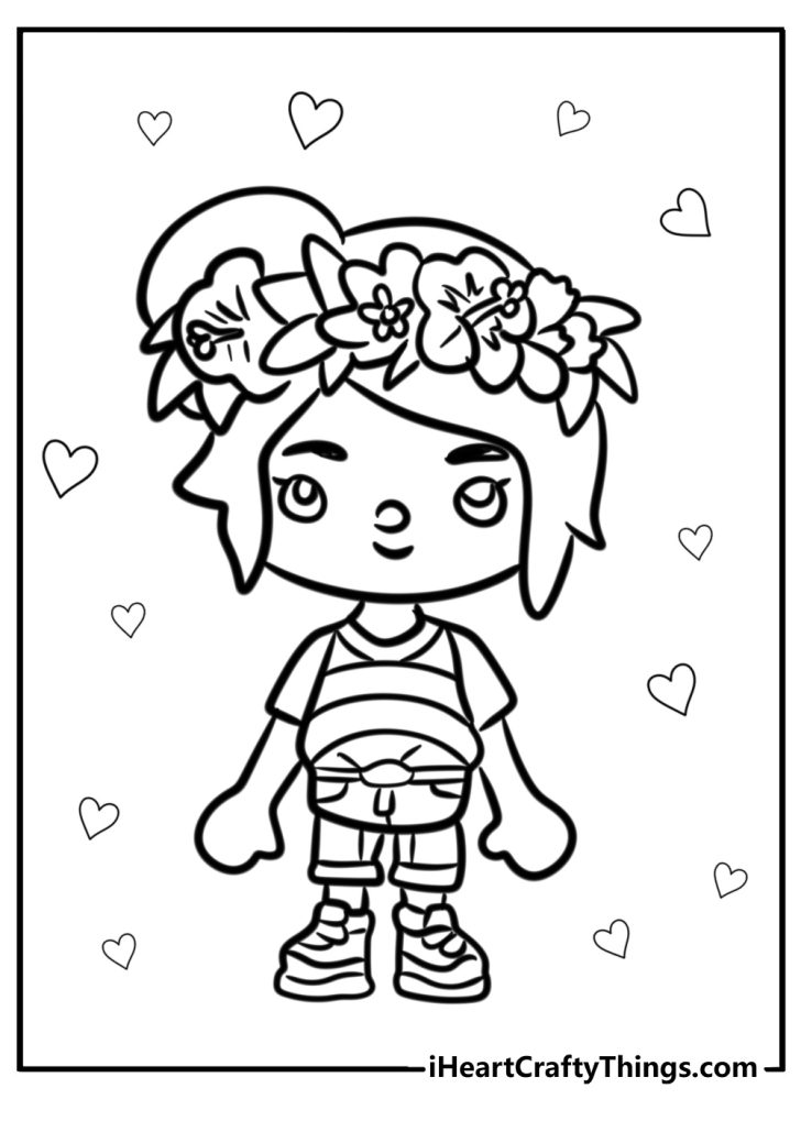 35 New Toca Boca Coloring Pages (100% Free To Print)