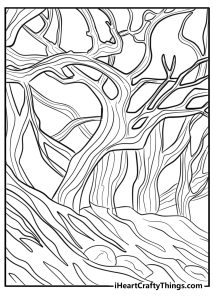 21 New Gothic Coloring Pages (100% Free To Print)