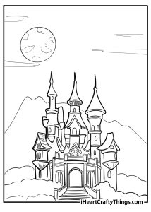 21 New Gothic Coloring Pages (100% Free To Print)
