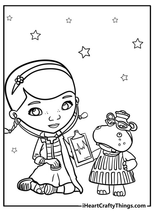32 New Doc McStuffins Coloring Pages (100% Free To Print)