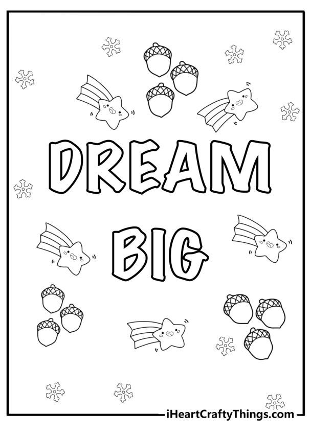 21 Motivational Quotes Coloring Pages (Free PDF Printables)