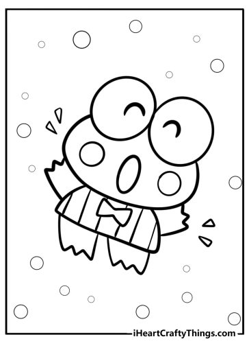 30 Keroppi Coloring Pages For Kids (100% Free To Print)