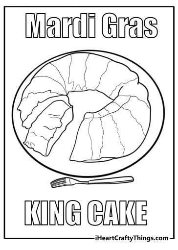 21 Mardi Gras Coloring Pages (Printable Free PDFs For Kids)