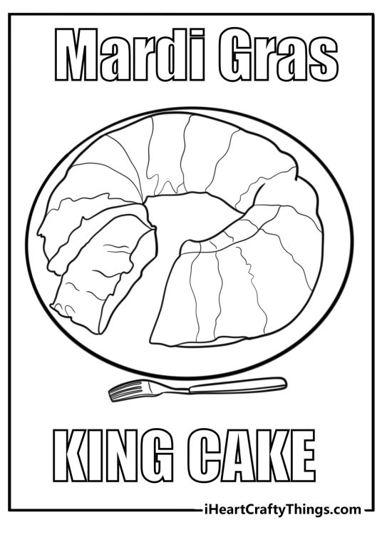 21 Mardi Gras Coloring Pages (Printable Free PDFs For Kids)