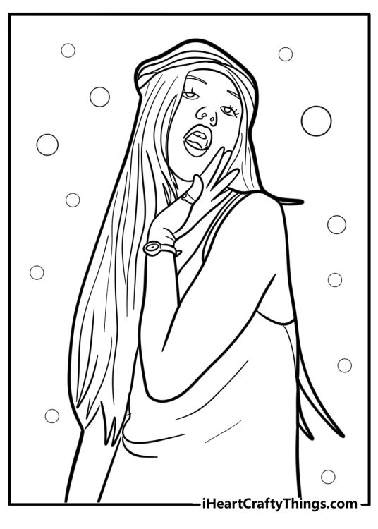 20 New Olivia Rodrigo Coloring Pages (100% Free To Print)