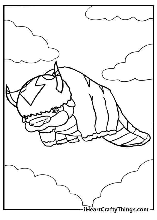 40 New Avatar: The Last Airbender Coloring Pages (100% Free To Print)