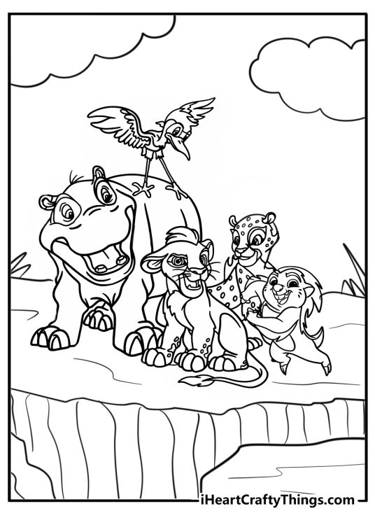 30 New Lion Guard Coloring Pages (100% Free To Print)