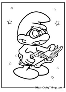 40 Smurf Coloring Pages (Free Printable PDFs For Kids)