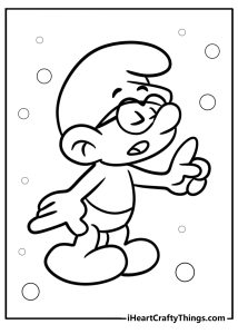 40 Smurf Coloring Pages (Free Printable PDFs For Kids)