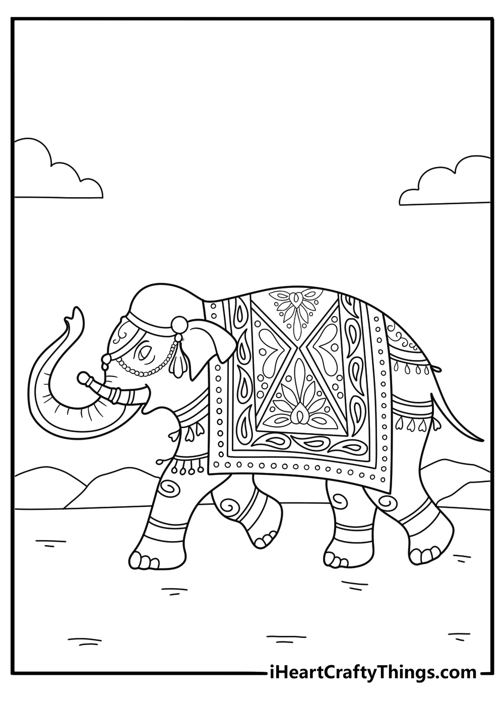 40+ Elephant Coloring Pages To Download & Print For Free