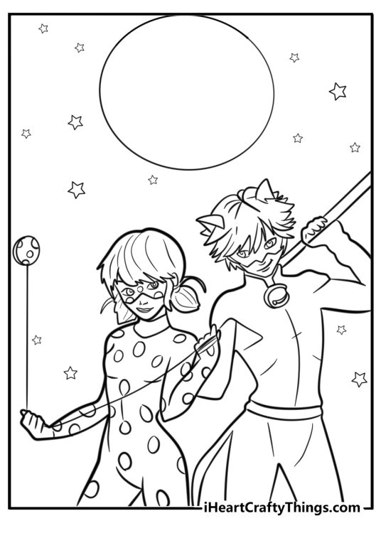 32 New Miraculous Ladybug Coloring Pages (100% Free To Print)