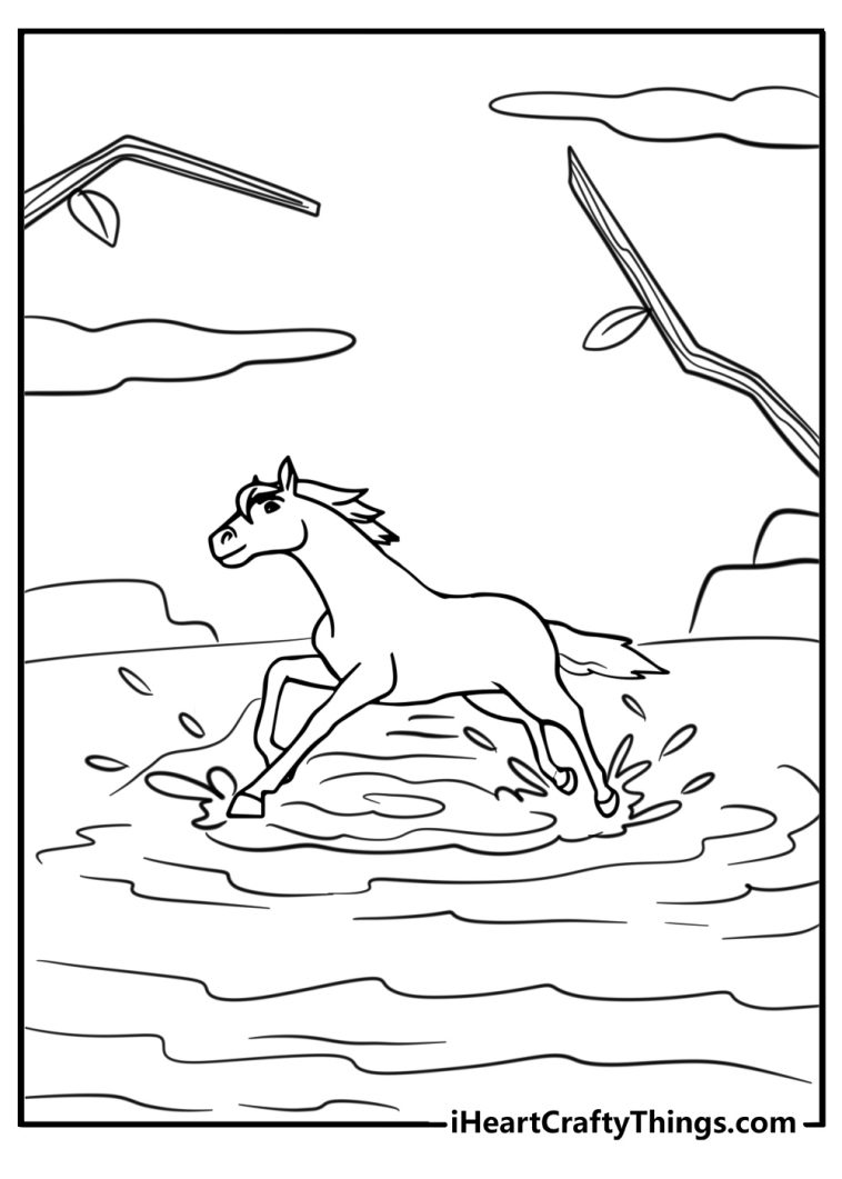 25 New Spirit Coloring Pages (100% Free To Print)