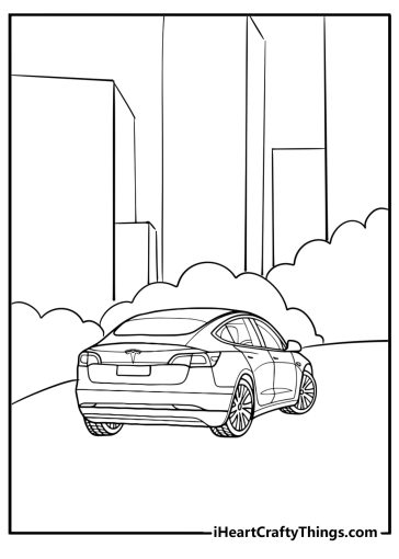 25 Tesla Coloring Pages (Free PDF Printables To Download)