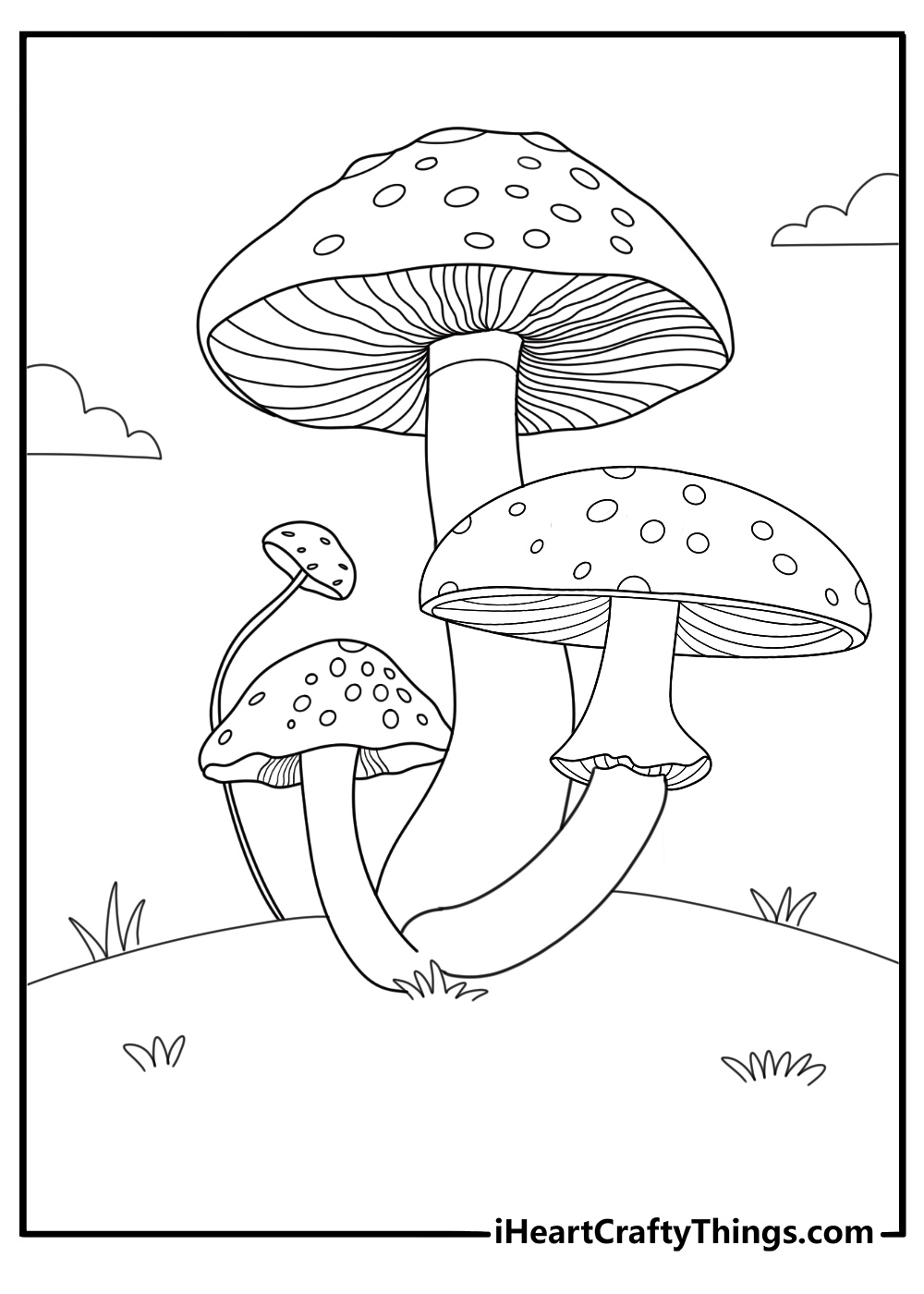 56 Mushroom Coloring Pages (100% Free Printables)