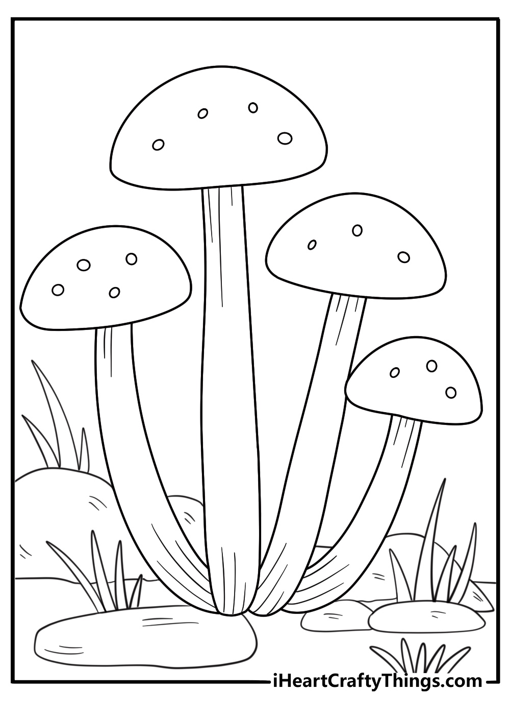 56 Mushroom Coloring Pages (100% Free Printables)