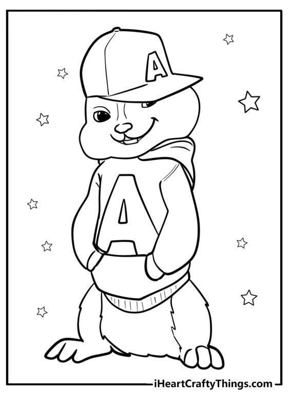 25 Alvin And The Chipmunks Coloring Pages (100% Free To Print)