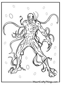 25 Carnage Coloring Pages (Free Symbiote PDF Printables)