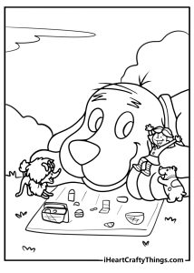 25 Cifford Coloring Pages (100% Free To Print)