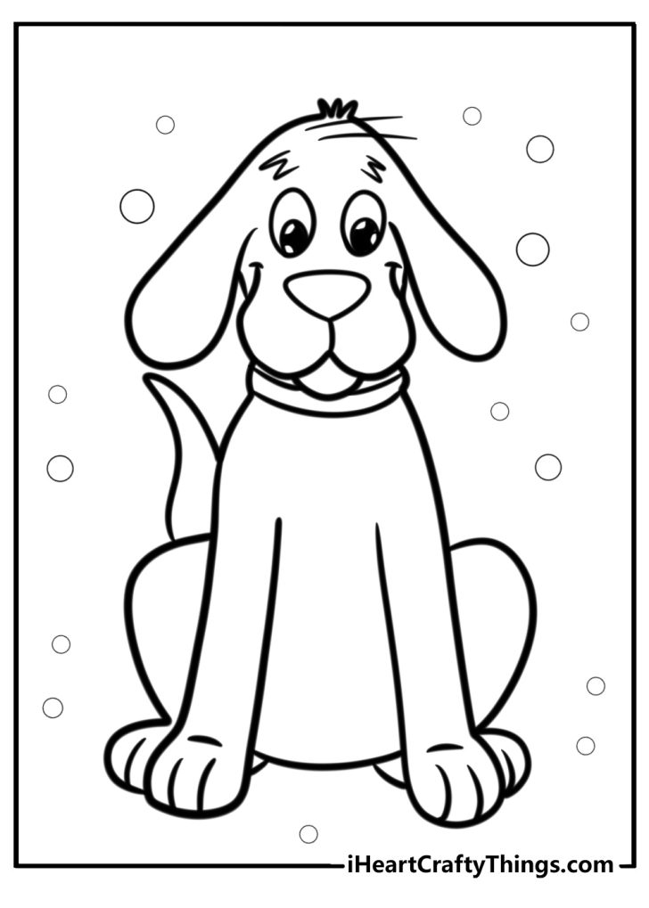 25 Cifford Coloring Pages (100% Free To Print)