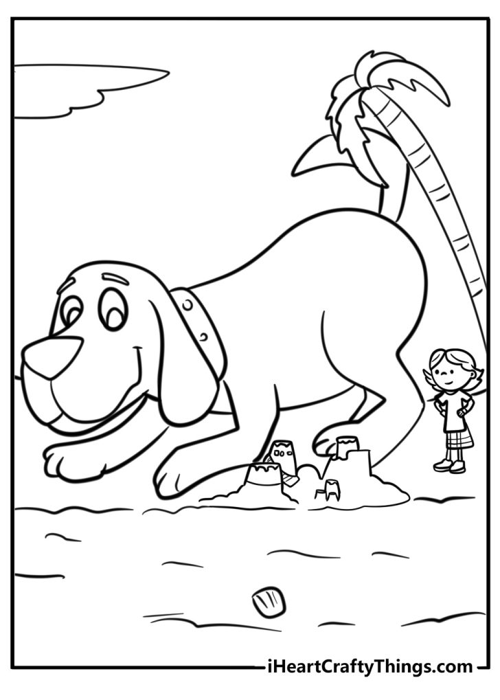 25 Cifford Coloring Pages (100% Free To Print)