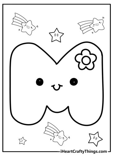 15 Letter M Coloring Pages (100% Free To Print)