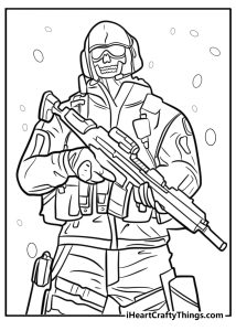 25 New Call Of Duty Coloring Pages (100% Free To Print)