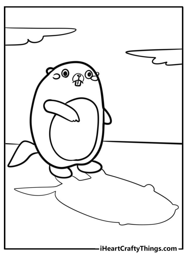 20 Groundhog Day Coloring Pages (100% Free To Print)