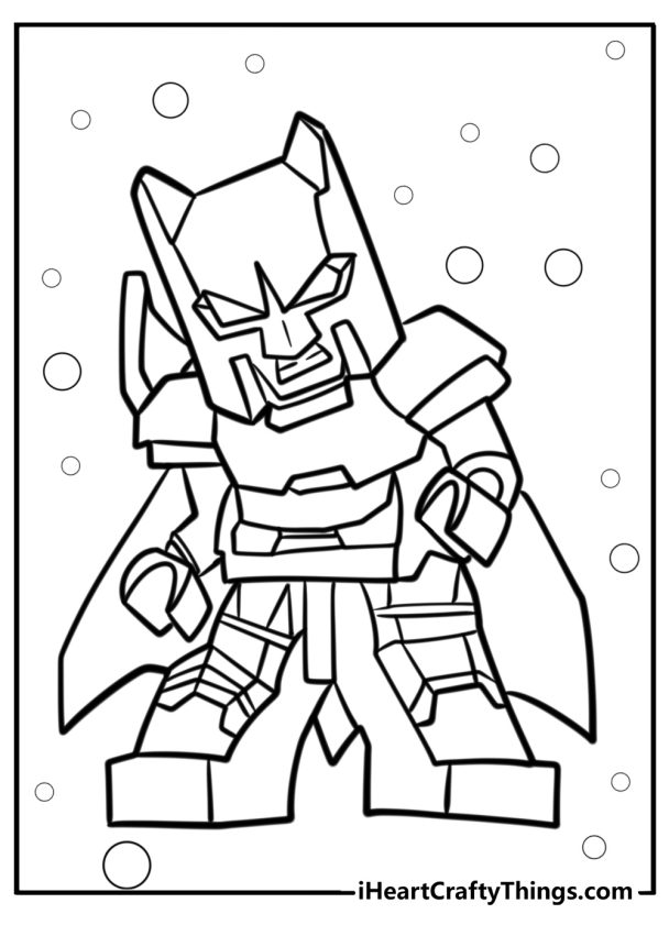20 LEGO Batman Coloring Pages (100% Free To Print)
