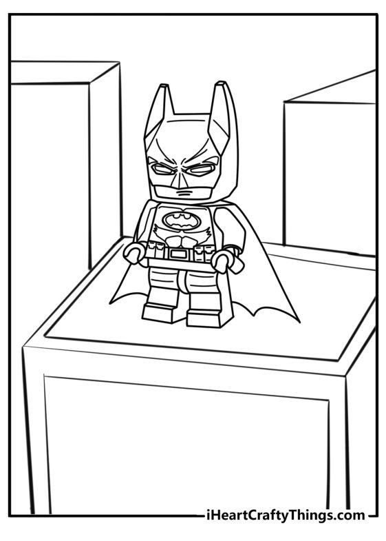 20 LEGO Batman Coloring Pages (100% Free To Print)