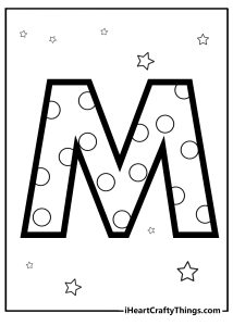 15 Letter M Coloring Pages (100% Free To Print)