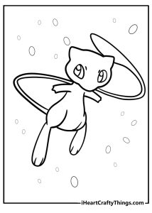 25 New Mew Coloring Pages (100% Free To Print)