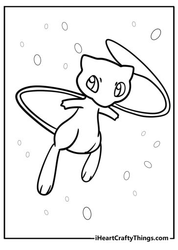 25 New Mew Coloring Pages (100% Free To Print)