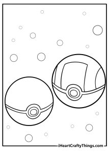 25 Poké Ball Coloring Pages (Printable Free PDF)