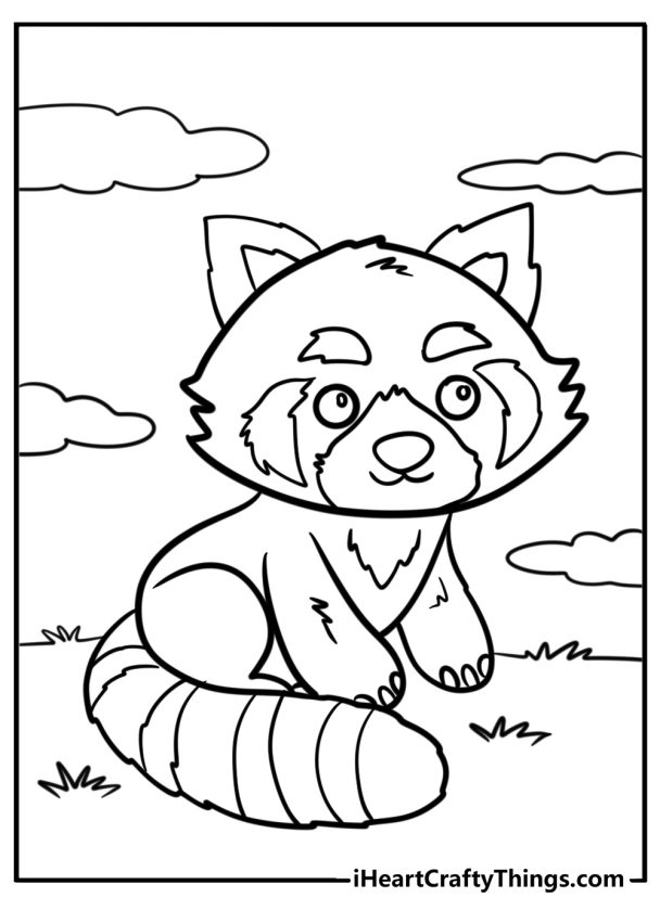 25 Red Panda Coloring Pages (100% Free To Print)