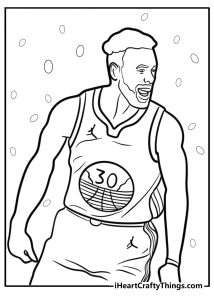 20 Steph Curry Coloring Pages (100% Free To Print)