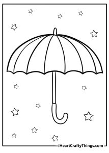 20 Umbrella Coloring Pages (100% Free To Download & Print)