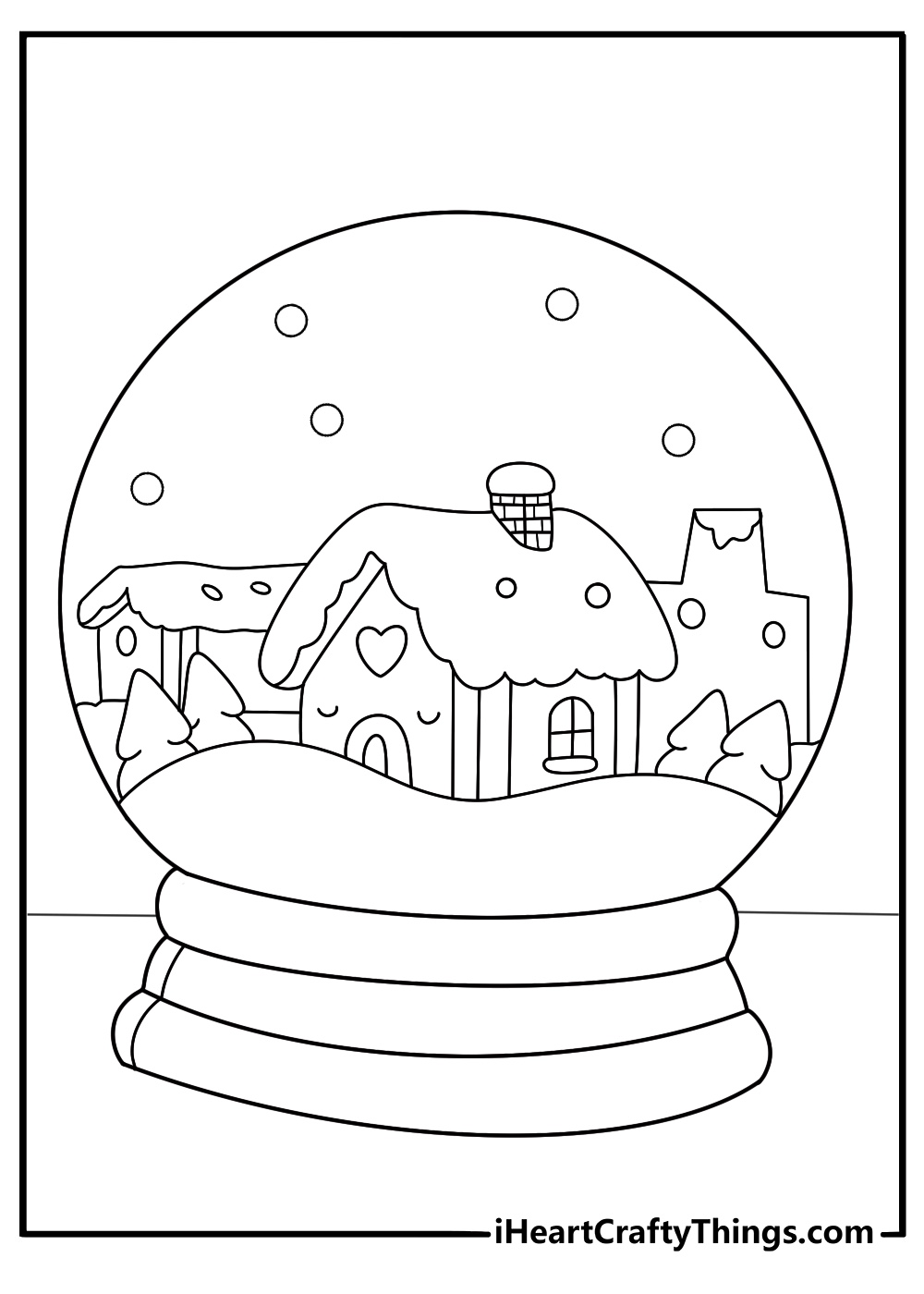 60+ Winter Coloring Pages (Printable Free PDFs For All Ages)