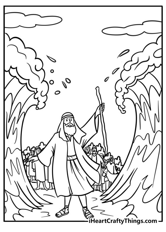 25 Moses Coloring Pages (100% Free To Print)