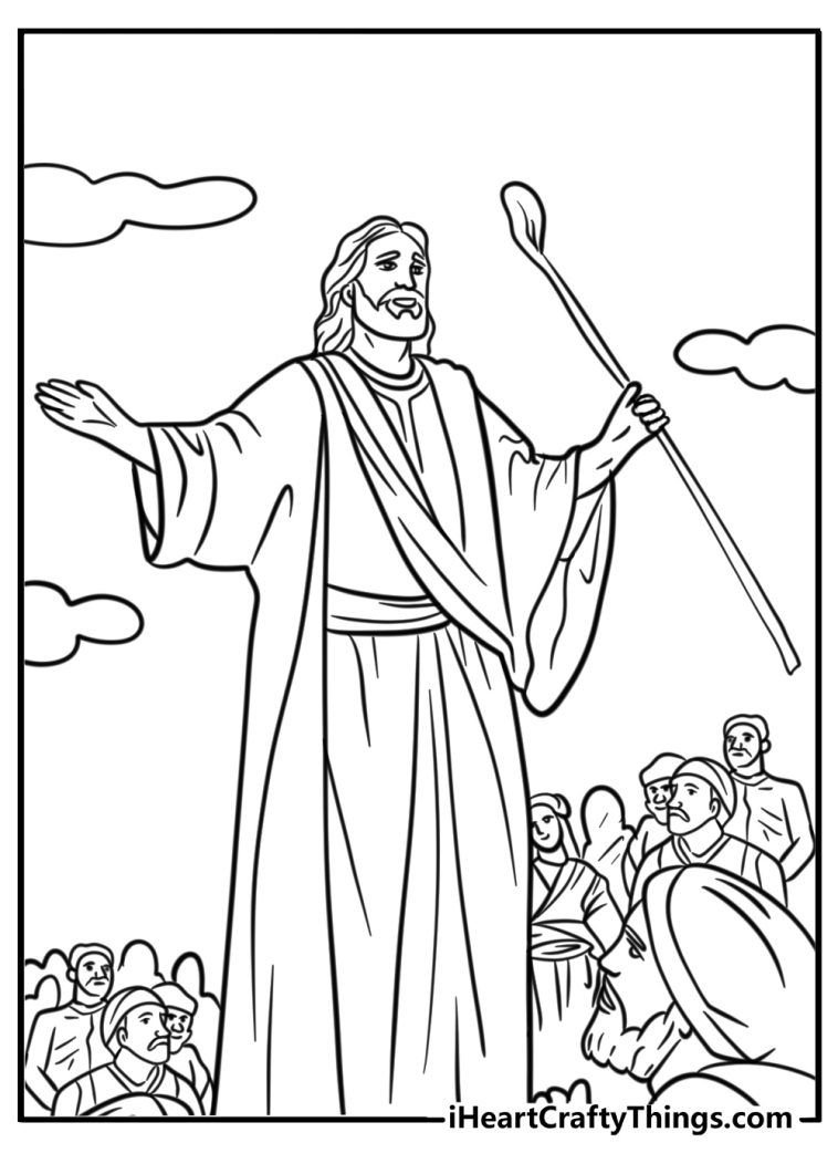 25 Moses Coloring Pages (100% Free To Print)