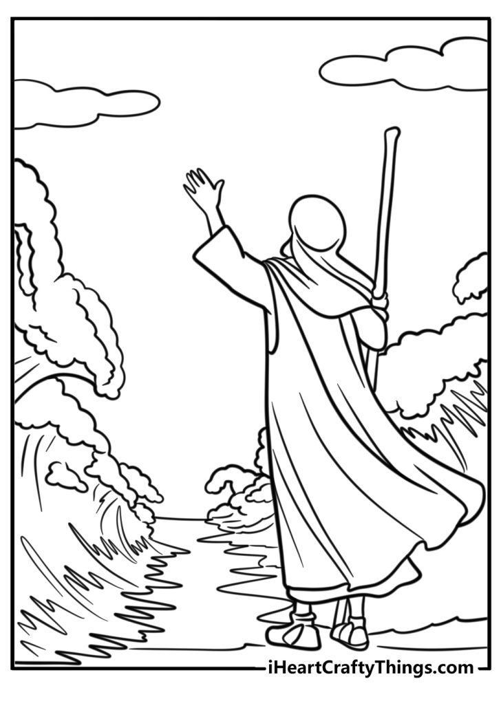 25 Moses Coloring Pages (100% Free To Print)