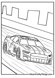 20 NASCAR Coloring Pages (100% Free To Print)