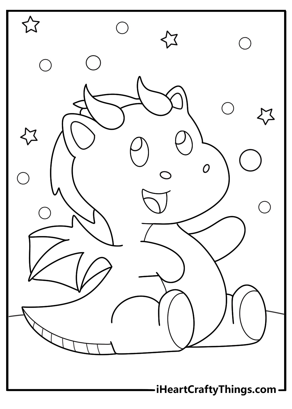 70+ Dragon Coloring Pages (Printable Free PDF Sheets)