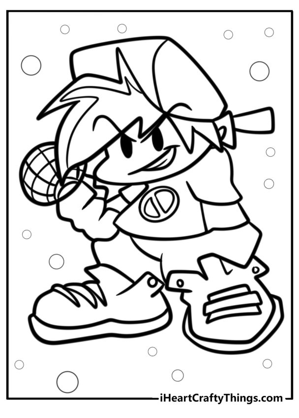 20 Friday Night Funkin’ Coloring Pages (Printable Free PDFs)