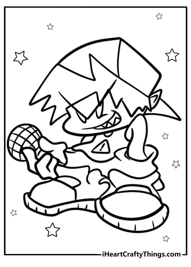 20 Friday Night Funkin’ Coloring Pages (Printable Free PDFs)