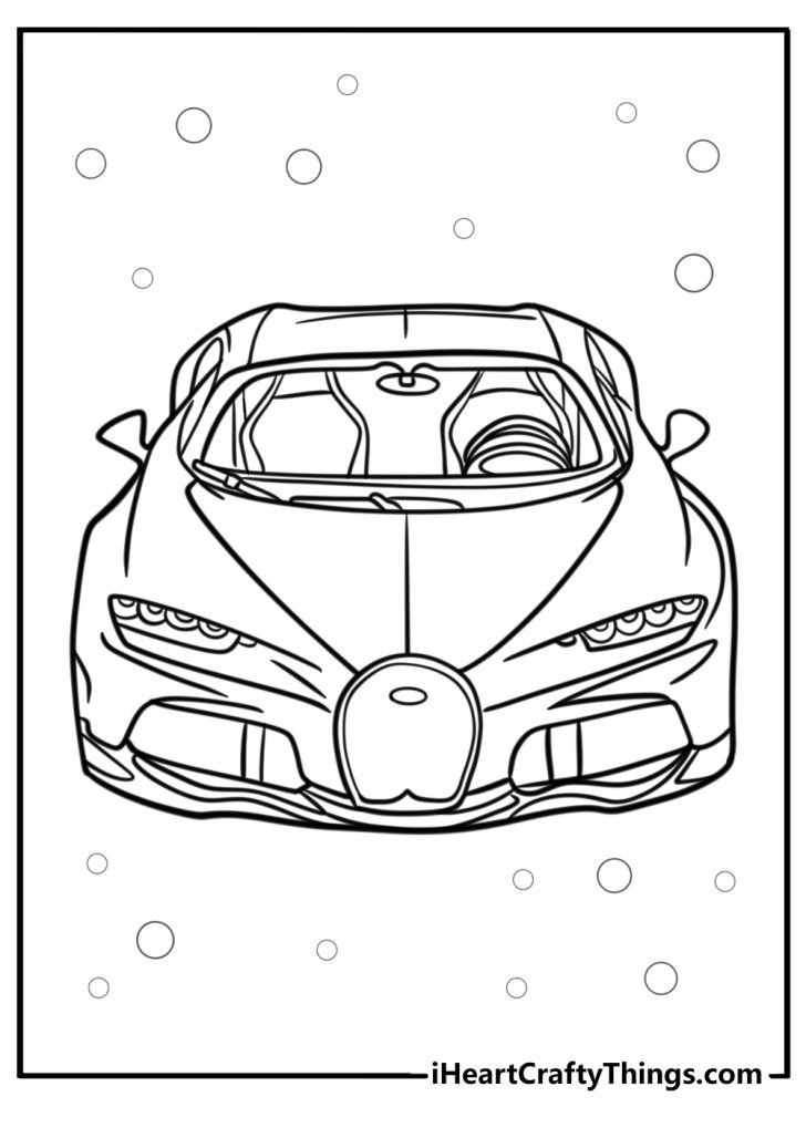 30 Bugatti Coloring Pages (Free PDF Printables)