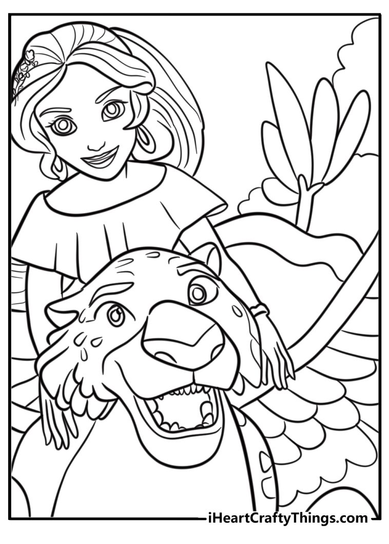 25 Elena Of Avalor Coloring Pages (100% Free To Print)
